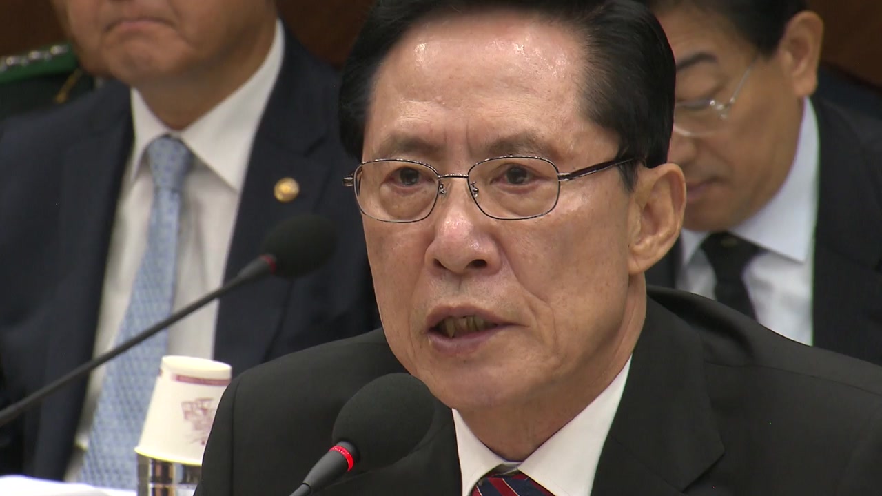 송영무 "미국 단독으로 전쟁하지 않을 것"