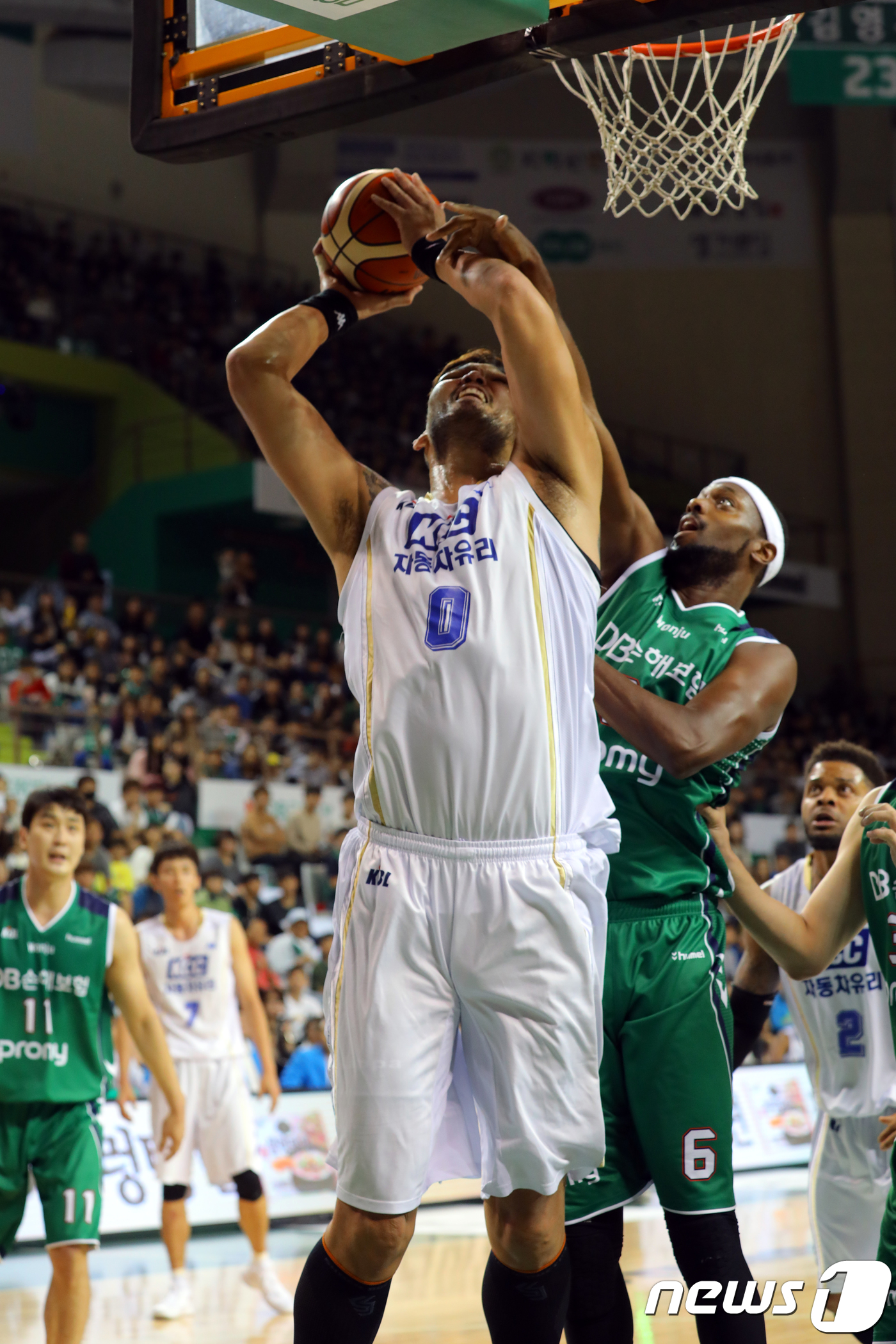 [프로농구 화보] 원주 DB프로미, 81대76 전주KCC 꺾어