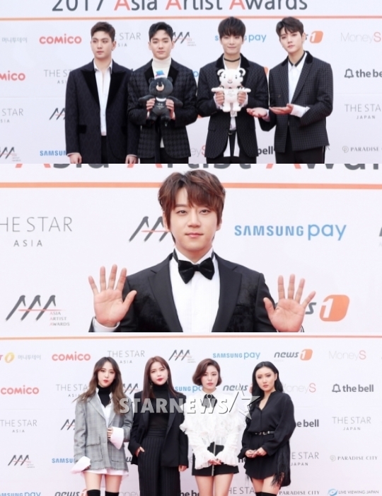 [2017AAA]크러쉬·황치열·마마무, AAA 베스트아이콘상