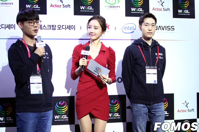 [현장스케치] WEGL 2017 아나운서들의 인터뷰 현장