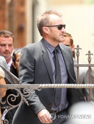 AUSTRALIA SEAPLANE CRASH FUNERAL GARETH MORGAN