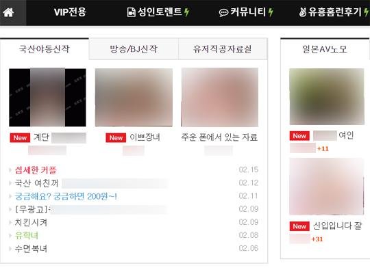 제2의 소라넷 다시 기승 조짐 성인인증 회원 가입 안해도 Ok