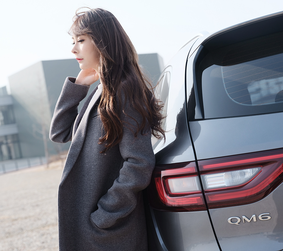 [포토] 르노삼성의 중형 SUV, QM6와 레이싱 모델 서한빛