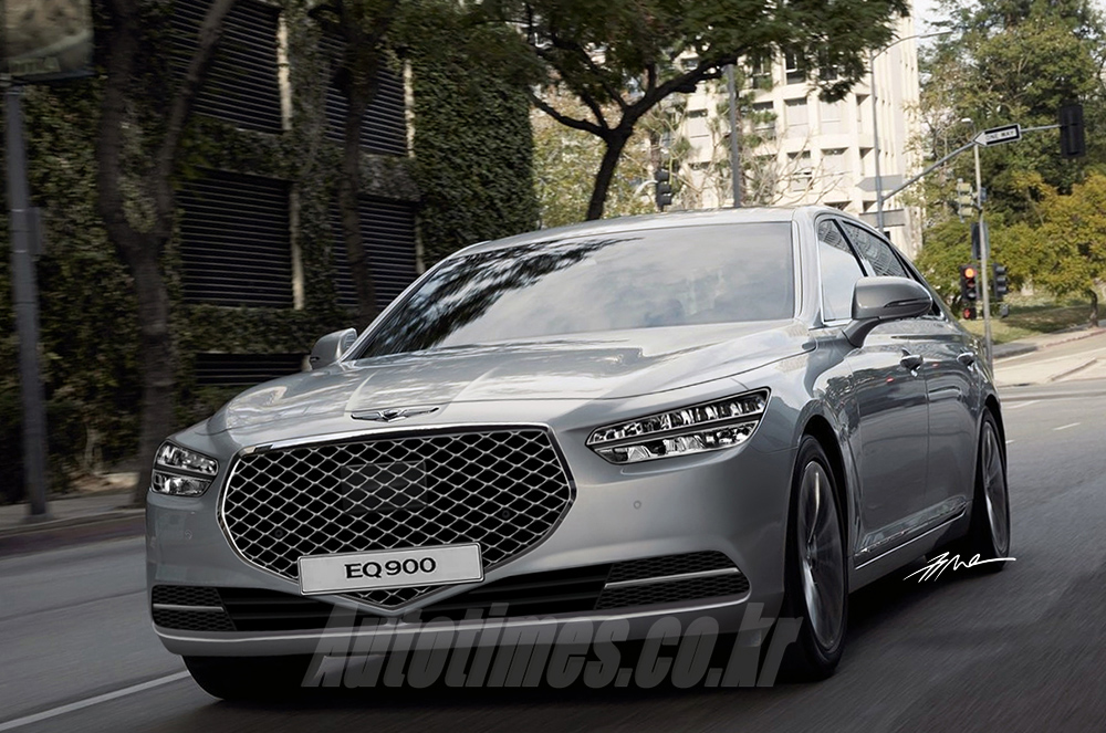 EQ900, 얼굴 바꾸고 차명도 'G90'로 통일한다