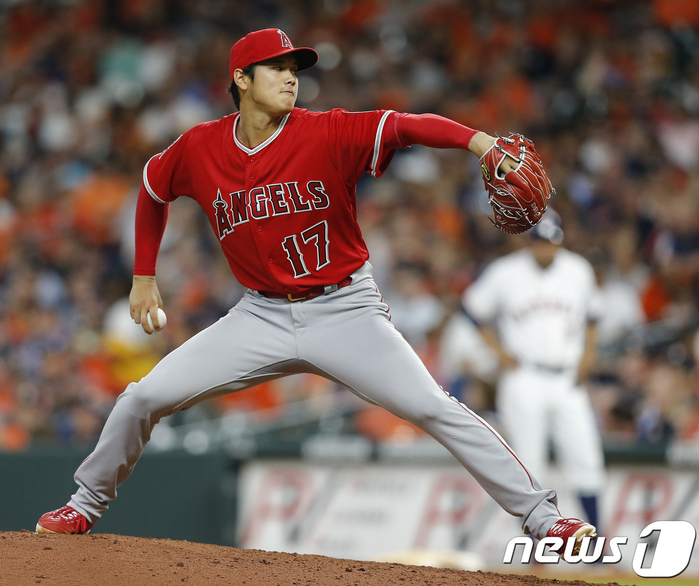 '162.5km' 오타니, 올해 선발투수 중 가장 빠른 공 던졌다