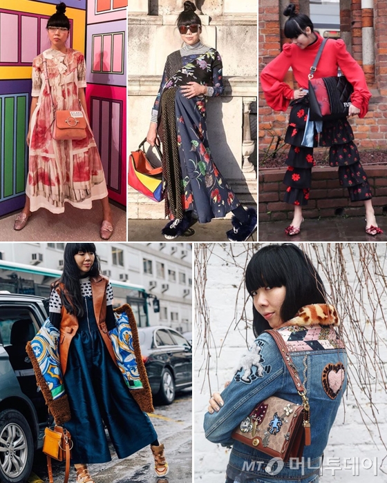"Look at the style." .. Asian fashion blogger TOP 5