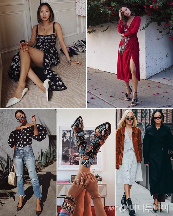 "Look at the style." .. Asian fashion blogger TOP 5