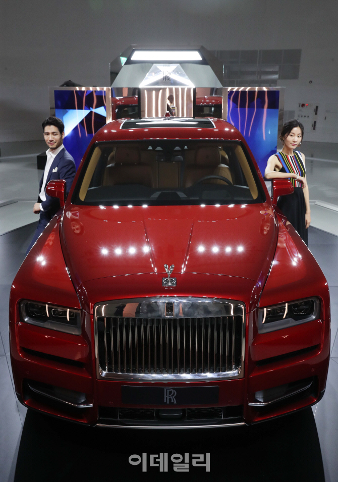 [포토]롤스로이스, 브랜드 최초 SUV '컬리넌' 국내출시
