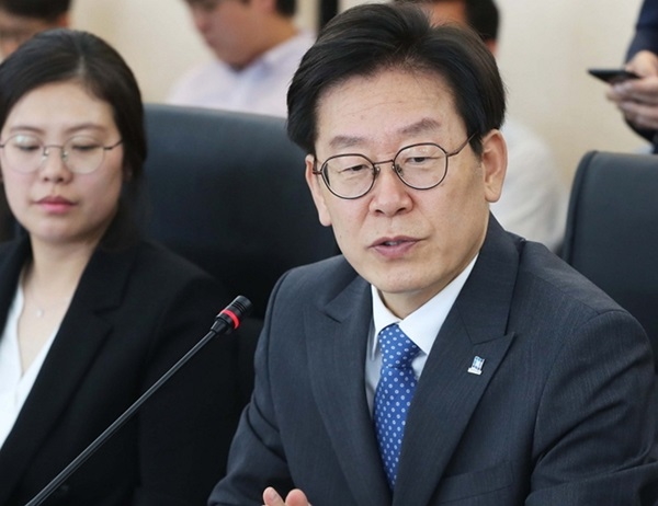 경기도지사 취임식 취소..이재명, 태풍 북상에 재난대비