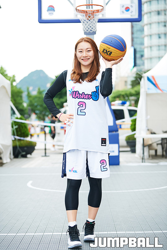 [JB포토] KB 스타즈 김진영 '3x3 대표, 영광입니다'