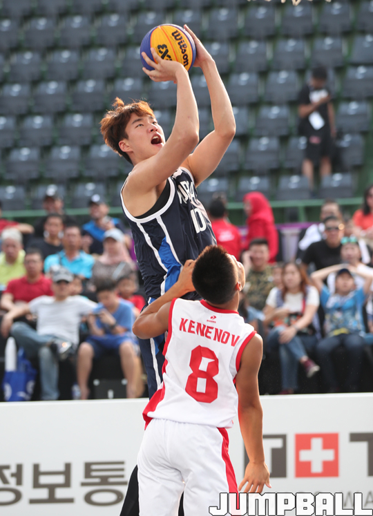 [18AG] 박인태의 첫 3x3 국제대회 "이제 첫날이 지났다. 아직 적응해야 한다"