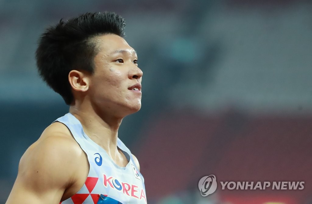 AG 육상 100m 결승 진출한 김국영