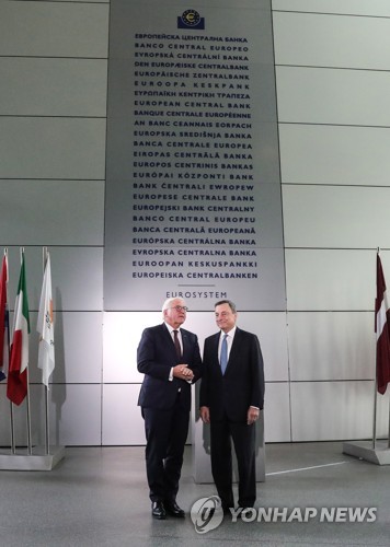 GERMANY GOVERNMENT STEINMEIER ECB VISIT