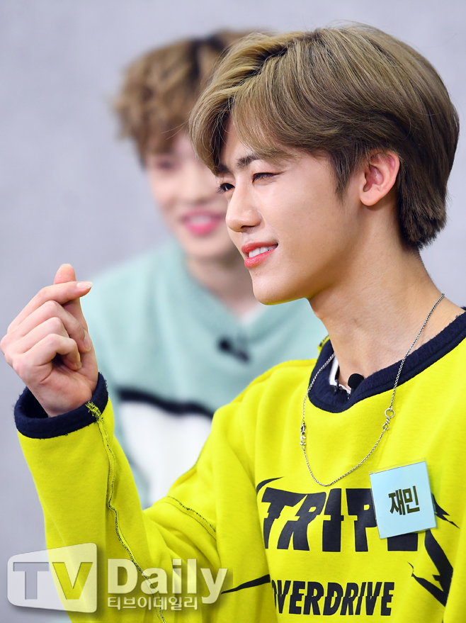 [TD포토] NCT DREAM 재민 '女心 뒤흔드는 윙크'