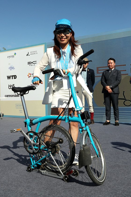 [서소문사진관]영국 신사처럼 자전거를~ '2018 브롬톤 월드 챔피온십 코리아'