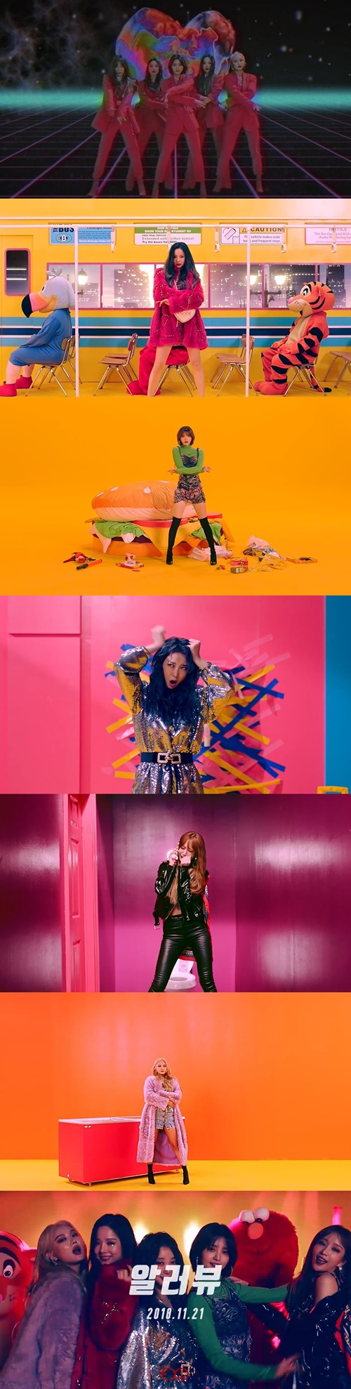 완전체로 돌아온 EXID의 속마음 '알러뷰' [MK컴백]