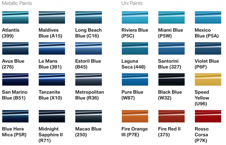 色으로 승부하는 BMW 3시리즈, 외관 컬러 무려 102개