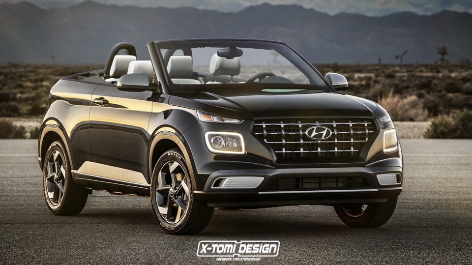 현대차 최초 카브리올레는 베뉴?.."상상에서만 존재" | 지피코리아