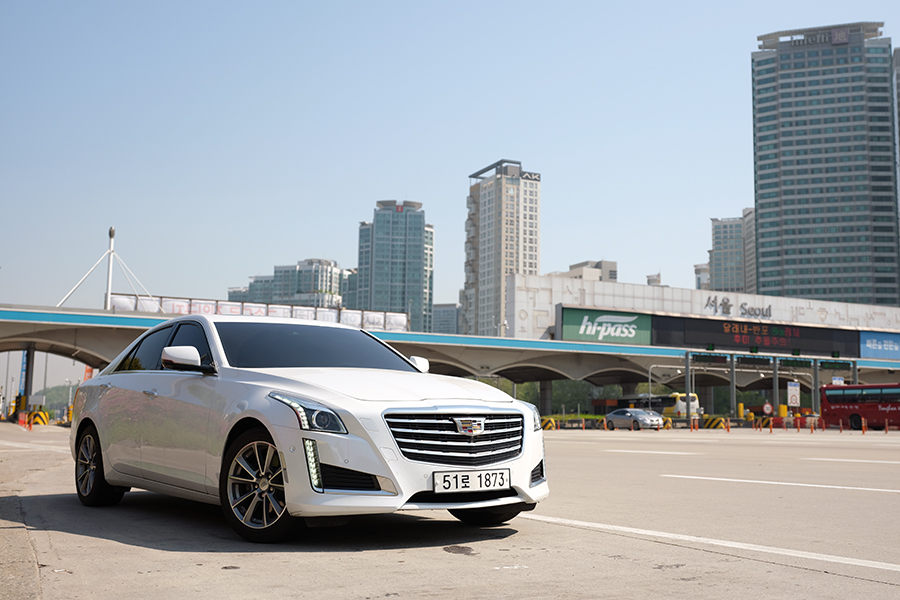 [연비체크] 퍼포먼스 세단, '캐딜락 CTS'의 서울-부산 고속도로 연비는?