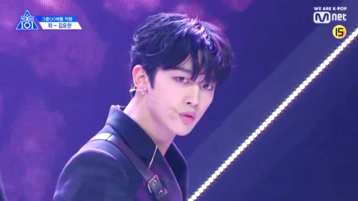 '프로듀스X101', 개인 직캠 공개..김요한, 압도적 1위