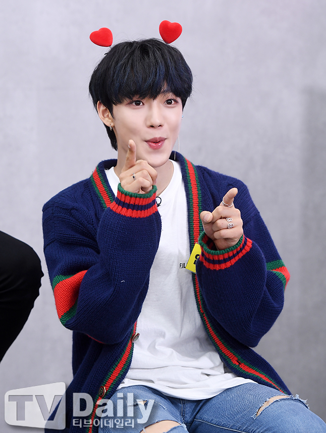 [TD포토] AB6IX 임영민 '사랑스러워'