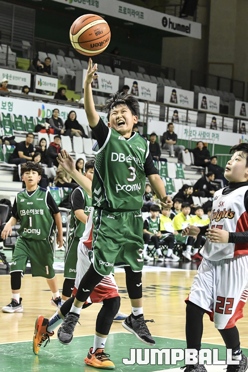 [KBL주말리그] 형들 몫까지 우리가! DB U10부, 접전 끝에 SK U10부 꺾어