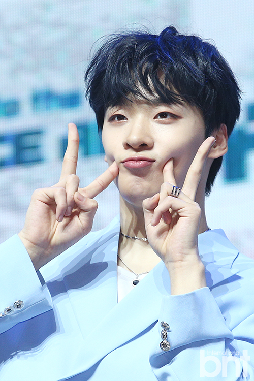 [bnt포토] MCND 캐슬제이 '리더의 귀여움이란 이런 것'