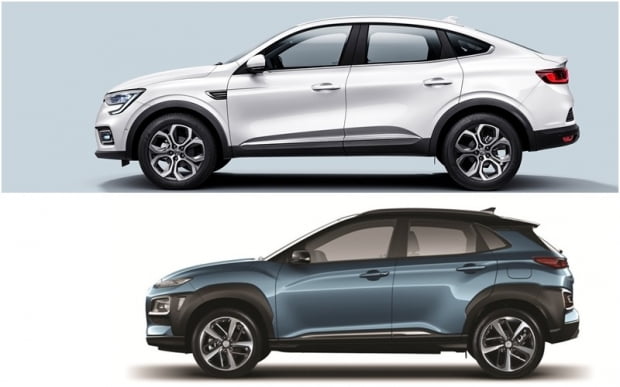 XM3 코나 크기비교 - 자동차 갤러리