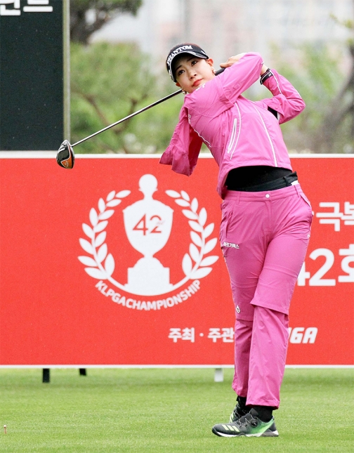 '필드의 모델' 유현주의 유연한 스윙 [KLPGA 챔피언십]