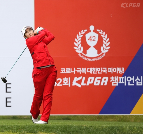 이틀 연속 맹타를 휘두른 배선우 프로 [KLPGA 챔피언십]