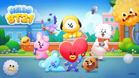 라인스튜디오, 카카오게임즈와 'HELLO BT21' 국내 서비스 계약