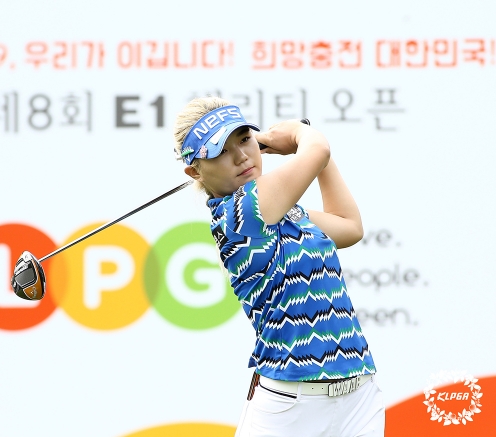 홍예은 프로의 시원시원한 티샷 [KLPGA E1채리티오픈]