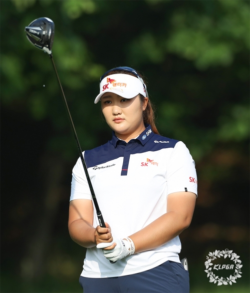 우승을 겨냥하는 신인 유해란 프로 [KLPGA E1채리티오픈]