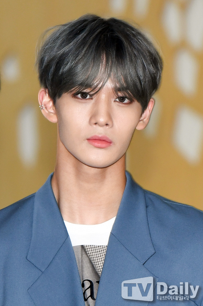 [TD포토] CIX 배진영 '잘생겼네~'