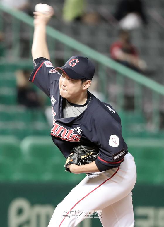 [포토]김건국, 뒷마무리는 내게 맡겨