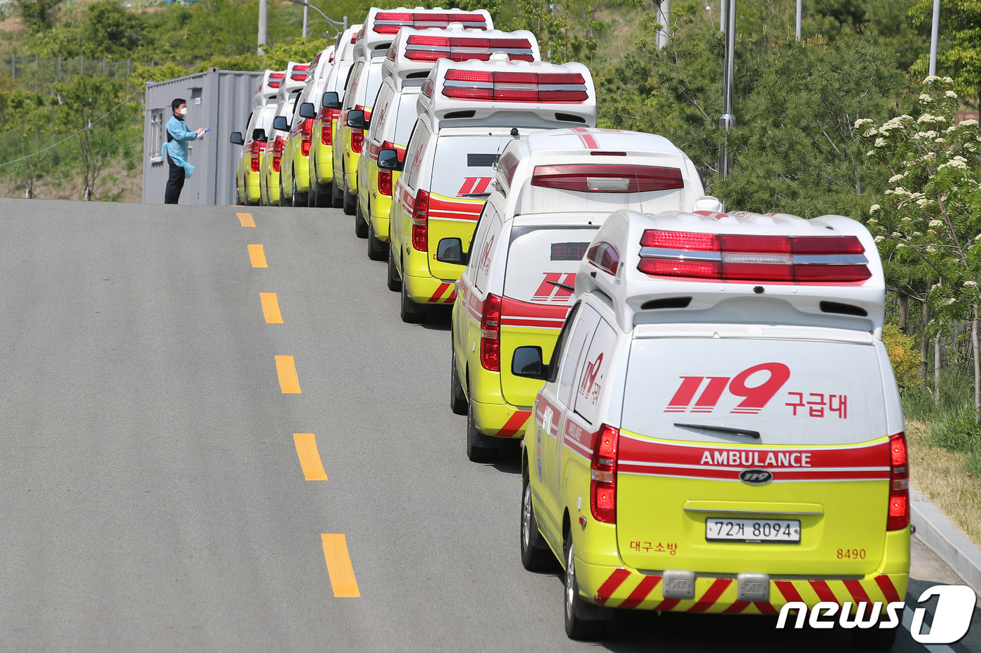 코로나19 환자 급증에 서울 119구급대, 63명 추가 투입
