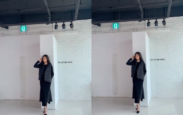 김사랑, 173cm 무보정 몸매→퇴근길 미모까지 완벽..43세의 여신 자태 [종합]