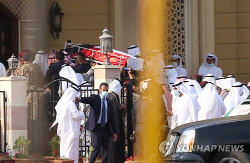 KUWAIT EMIR SHEIKH SABAH FUNERAL