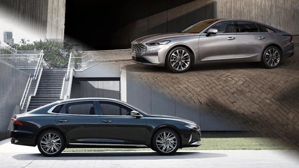 K8 '이번엔 잡는다' vs 그랜저 '아직은 아냐'..한판 붙자!