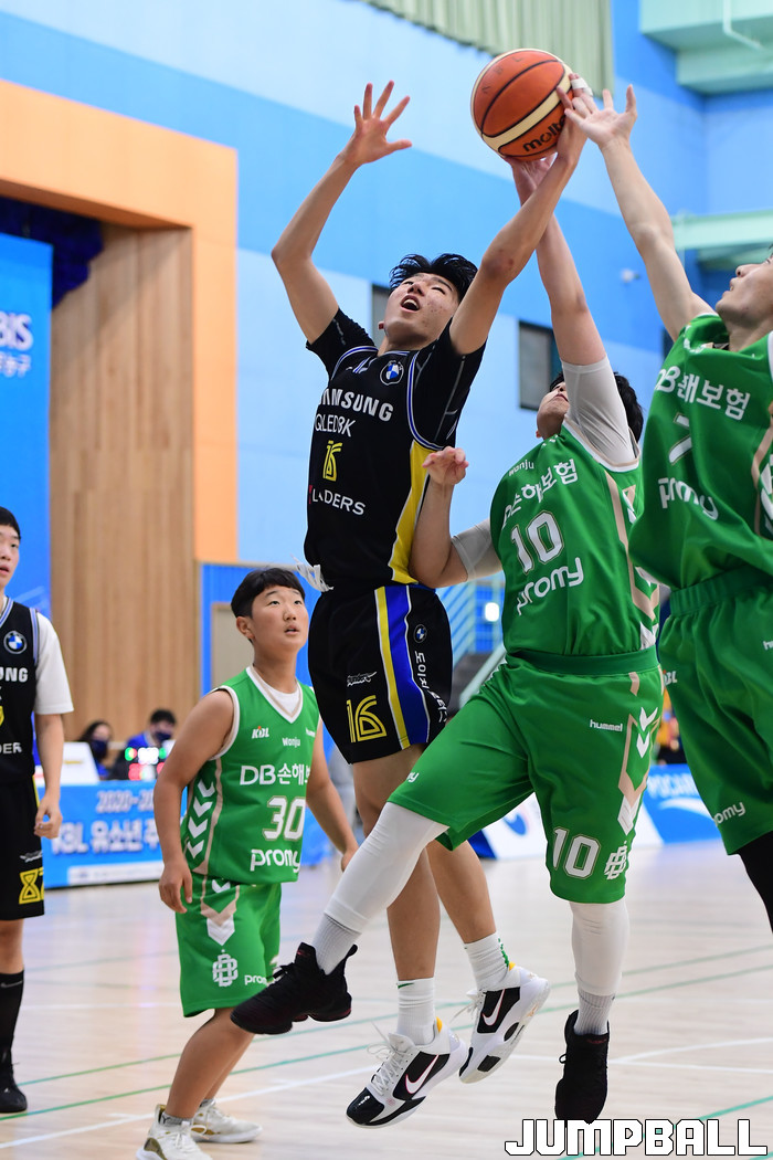 [KBL주말리그] '무풍질주' 삼성 U15, DB에 완승 거두며 최강자 입증