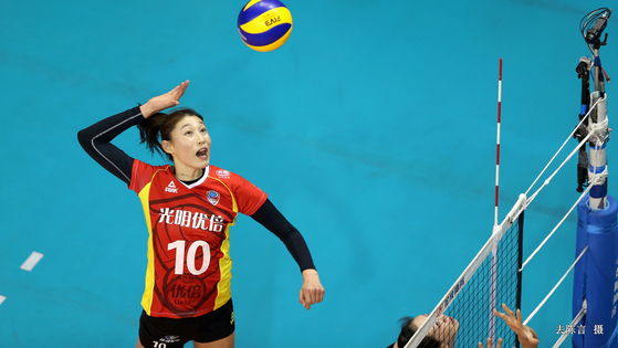 Korean volleyball star Kim Yeon-koung to head to Shanghai