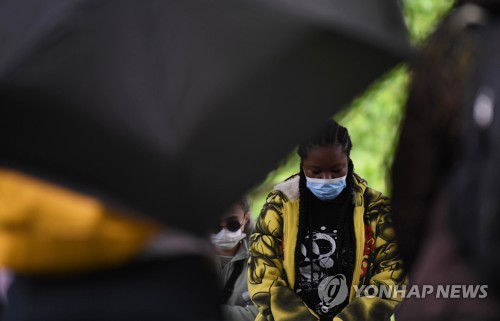 BRITAIN BLM SASHA JOHNSON