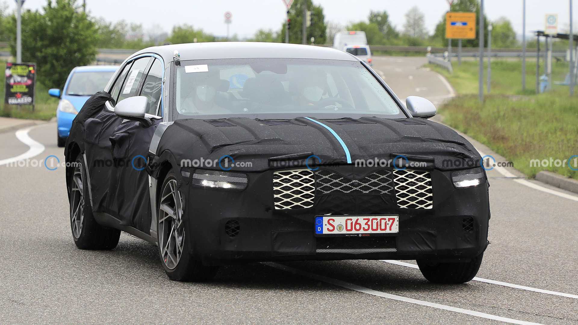 '극적으로 멋진 휠' 제네시스 차세대 G90 모습 | 더드라이브