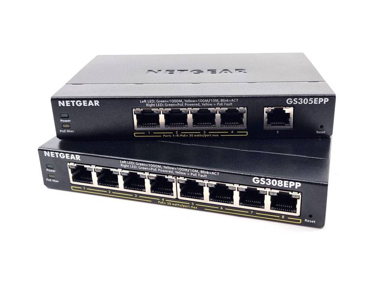 [리뷰] 넷기어 GS305EPP, GS308EPP - PoE+에 고급 관리기능 더한 스위칭허브