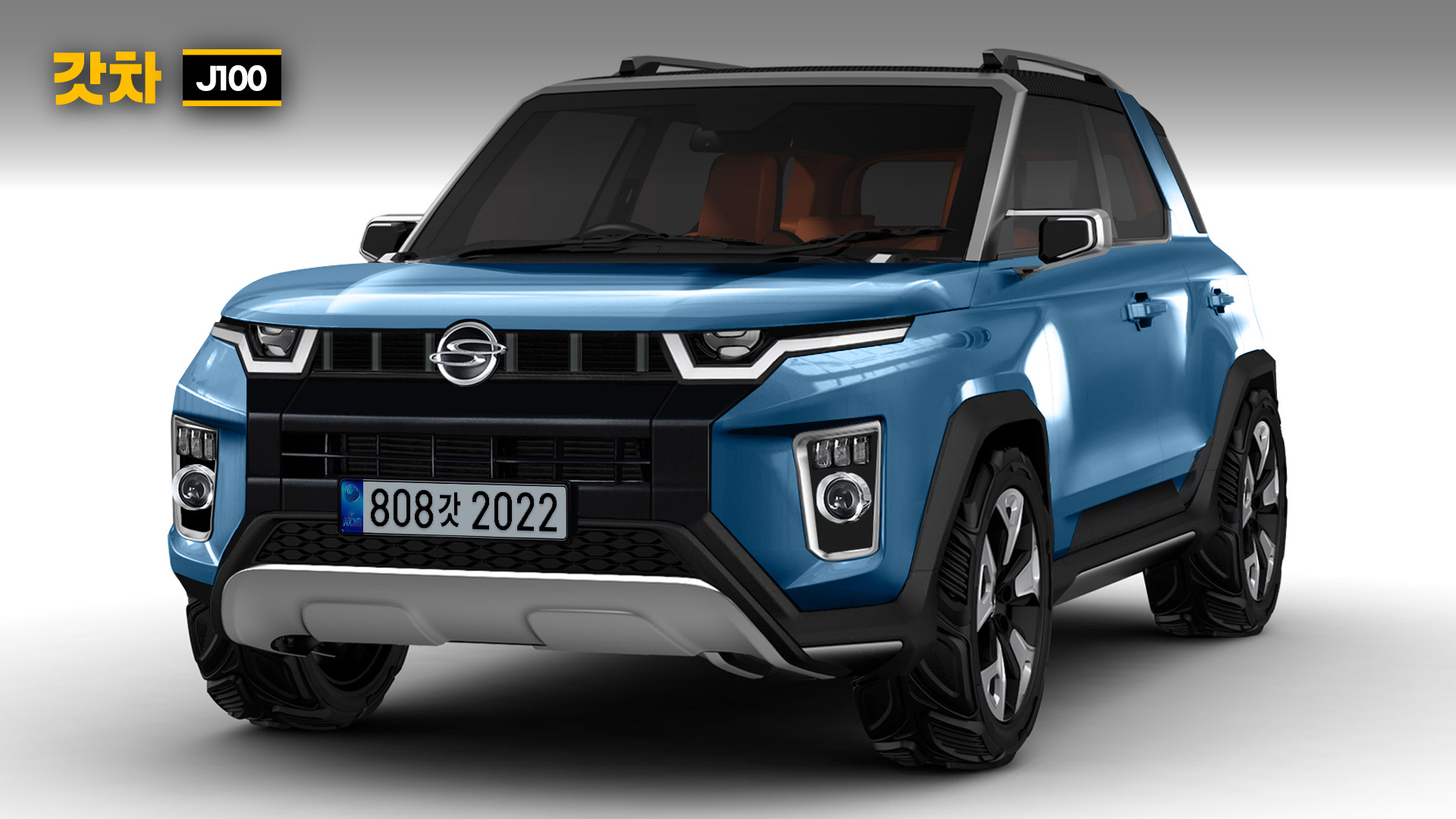 쌍용차 코란도의 부활, J100 역대급 디자인으로 출시한다. | 갓차
