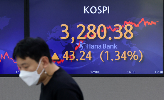 Kospi rallies over 1 percent in largest daily gain since May