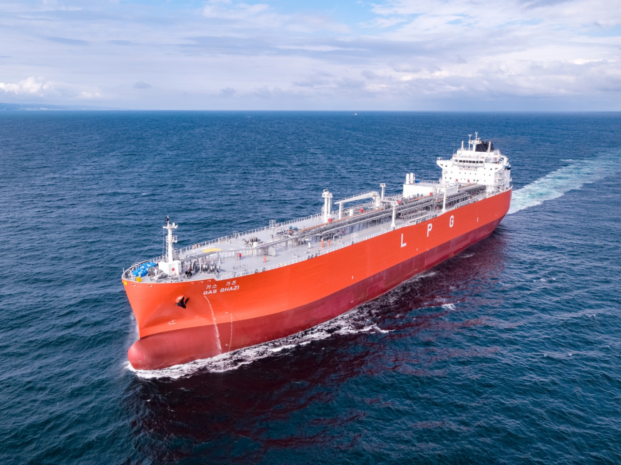 ㈜KSS해운, VLGC 5척 모두 인수 완료