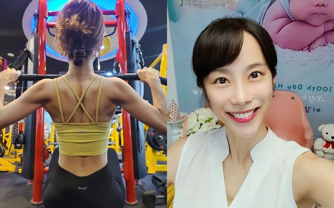'피트니스 CEO♥' 조민아 "현재 43kg→子 강호 크면 운동하고 싶다" 성난 등근육!