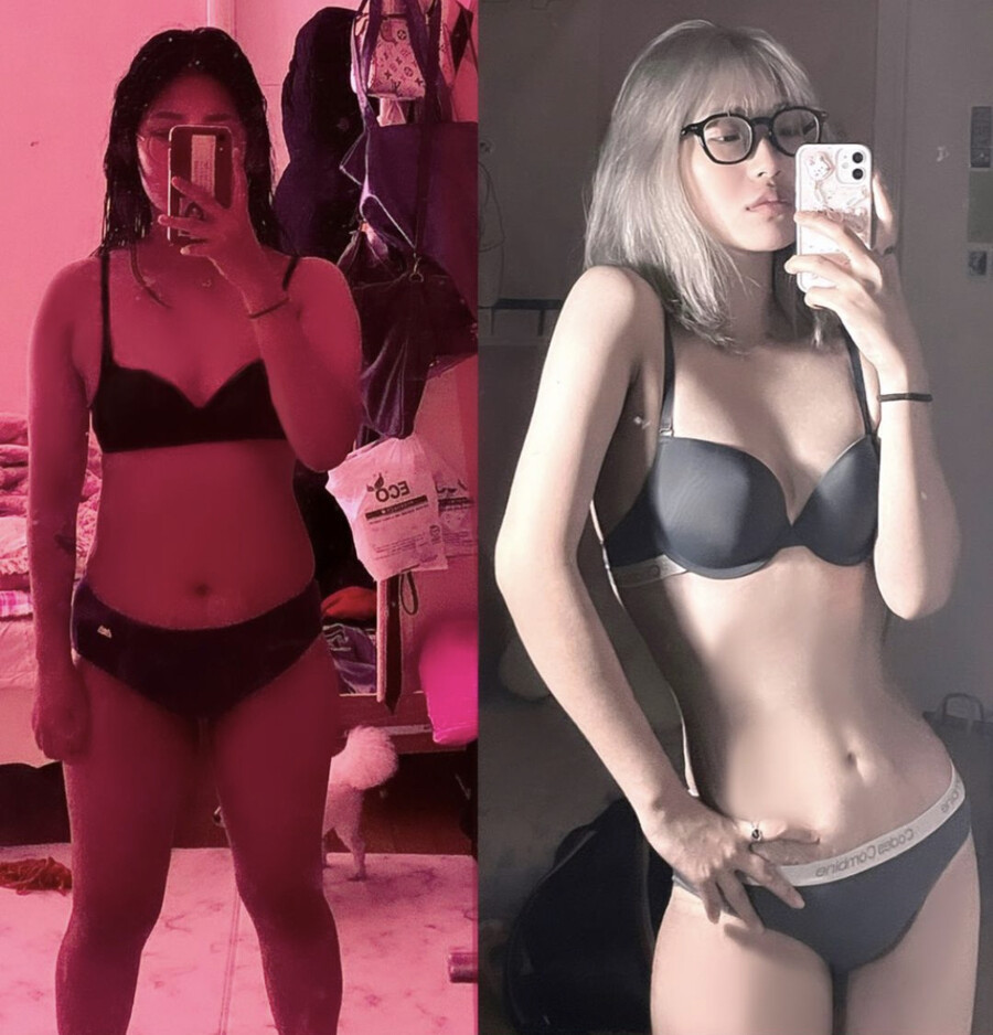 '최진실 딸' 최준희, 96kg→52kg 다이어트 성공..리얼한 '비포 앤 애프터' 공개