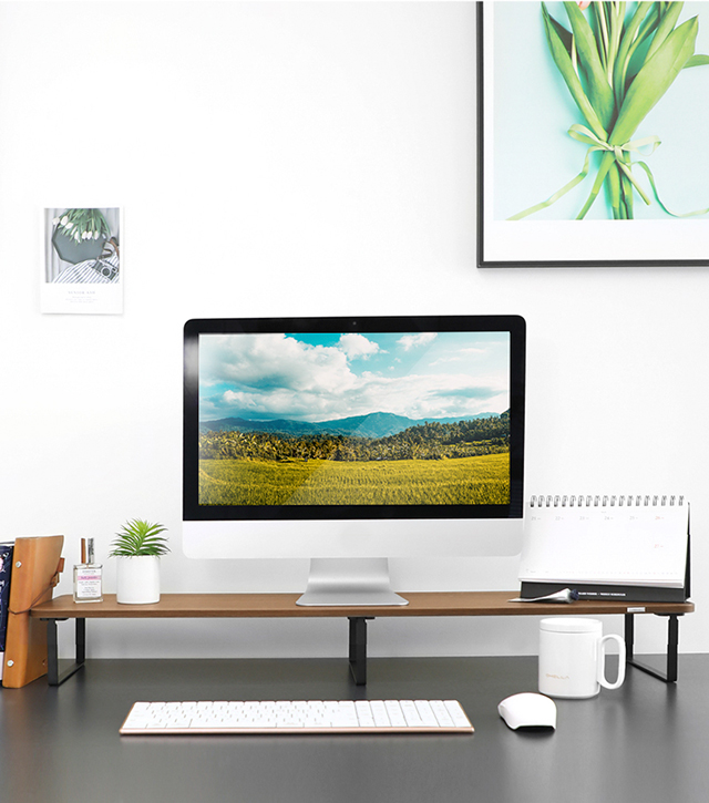 앱코, 고급스러운 모니터 받침대 'AMS10S' 'AMS10D' 2종 출시